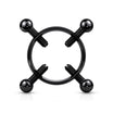 Surgical Steel Non-Piercing Adjustable Nipple Ring Clamp & 4 Screws ...